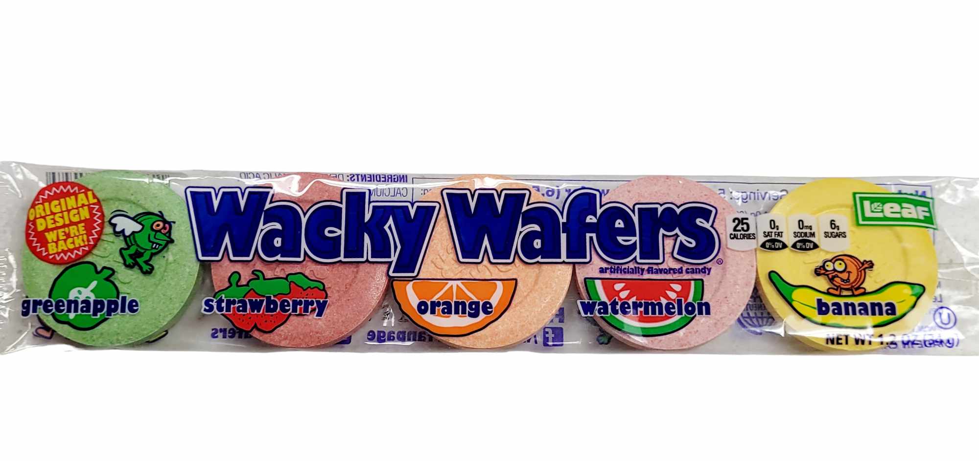 Wacky Wafers Leaf Brands 34g – Candy King